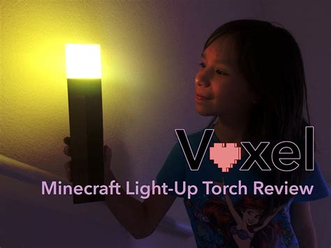 Minecraft Light Up Torch Review Youtube