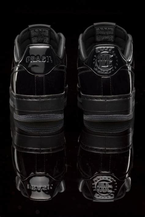 Jay Z X Nike Air Force 1 Wbf All Black Everything All Black