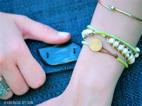 DIY Beaded Wrap Bracelet