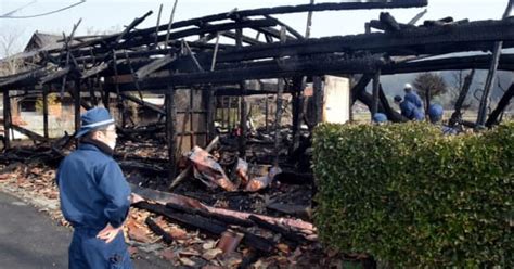 【火事】安芸高田で民家全焼、焼け跡から1遺体 中国新聞