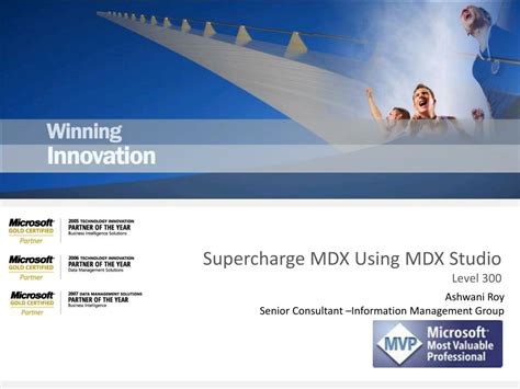Ppt Supercharge Mdx Using Mdx Studio Level Powerpoint