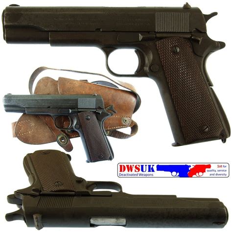 Old Spec Wwii Colt 1911a1 And Holster Dwsuk