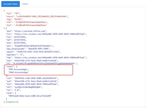 Exchange Online Other Ways Of Testing IMAP OAuth2 Client Credential Flow Icewolf Blog