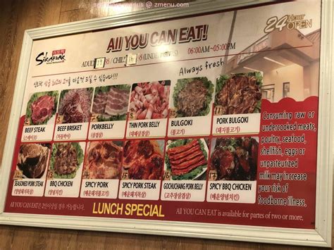 Online Menu Of Sikdorak Korean Restaurant Restaurant Honolulu Hawaii