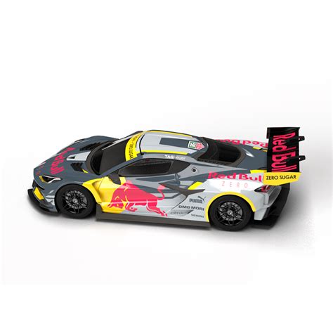 Chevrolet Corvette C8 Gt3 3d Livery Template Model Motorsport Graphics