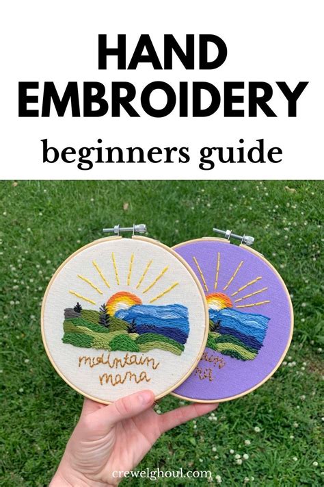 How To Embroider The Ultimate Beginners Guide Artofit