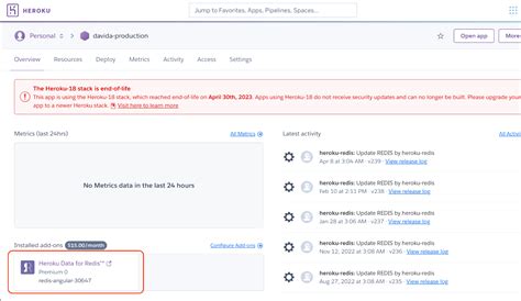 【heroku】redisのアップグレード対応