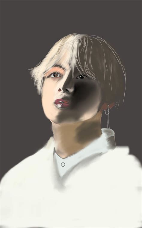 Kim Tae Hyung Digital Drawing Sketch Book Drawings