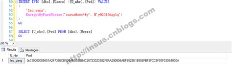 Encryptbypassphrase Decryptbypassphrase Ms Sqlserver
