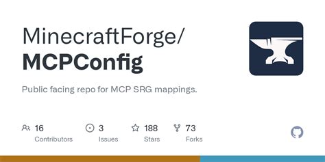 GitHub MinecraftForge MCPConfig Public Facing Repo For MCP SRG Mappings