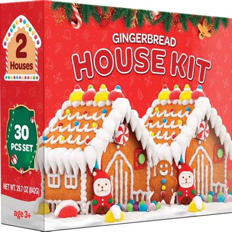 Gingerbread House Kit Christmas Mini Village Set Review
