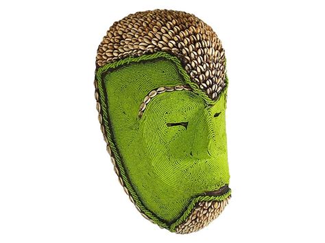 African Creative Bamileke Beaded Mask