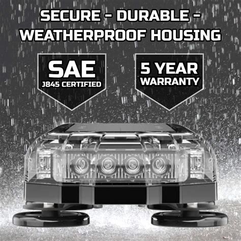 Speedtech Lights Mini 21 120 Watts Led Strobe Lights For