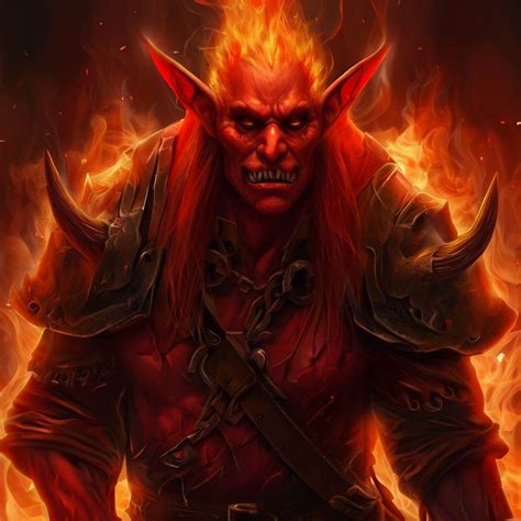 Fire Elves Species In Thera Pægana World Anvil