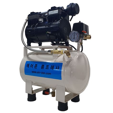 국산소형콤프레셔 1hp10l 에어존콤프레샤