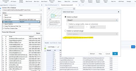 why cannot enable the option import only list of s alteryx community