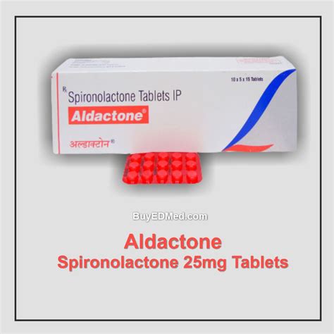 Spironolactone 25mg Aldactone Tablets Buyedmed Online Pharmacy