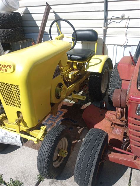 Garden Tractor 1962 Baird Beaver 750 Lawn Mowers Avilla Indiana