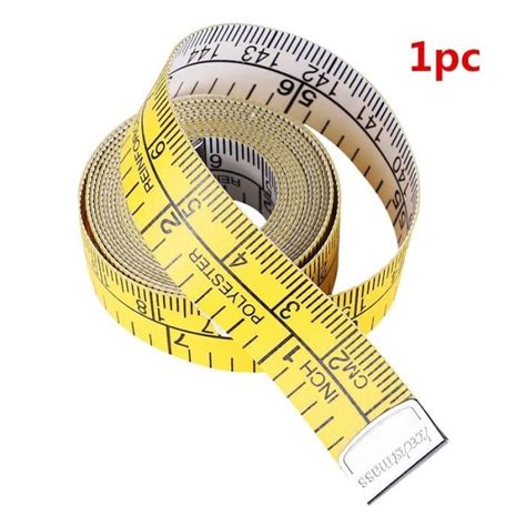 1pc yellow Règle De Mesure Corporelle Ruban À Mesurer Pour Couture