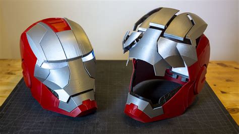 iron man mk5 helmet 3dthursday 3dprinting adafruit industries makers hackers artists