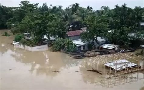 Flood Situation In Assam Worsens Over 24 Lakh People Affected