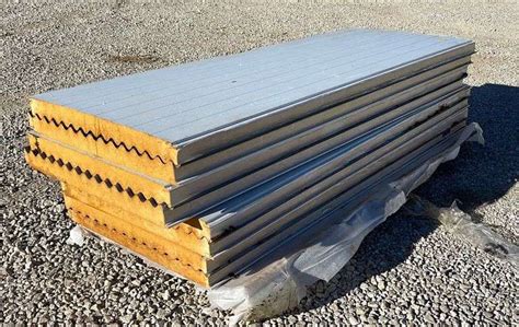 8 3x8 Interlocking Insulated Panels Schneider Auctioneers Llc