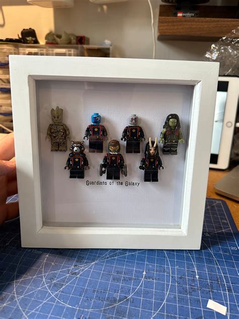 Guardians Of The Galaxy Minifigure Frame Volume Etsy