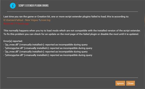 Fnv Fallout Nv Mods Error Falloutmods