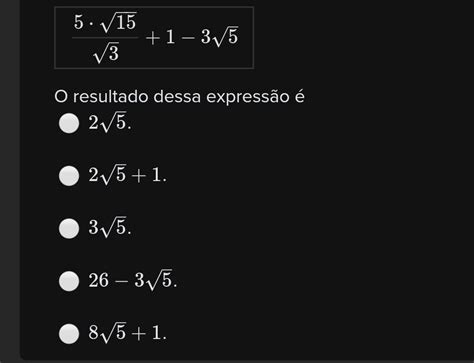 Observe A Expressão Apresentada No Quadro Abaixo Br