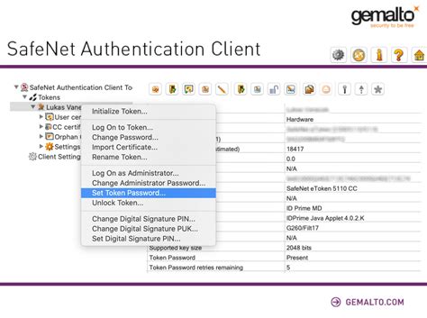 Safenet Otp 110 One Time Password Token Event Based 6 Digit Qscd Eu