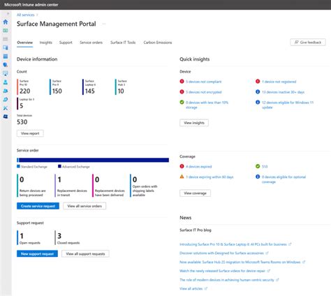 Surface 入口網站概觀 Surface Microsoft Learn