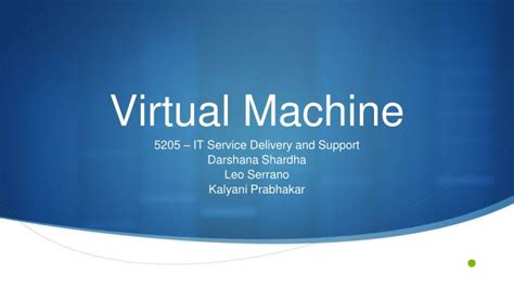 Ppt Virtual Machine Powerpoint Presentation Free Download Id1576897