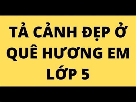 Tả Cảnh Làng Quê Bức Tranh đẹp Như Mơ Giữa Thiên Nhiên Xanh Nhấp để
