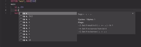 Completions Display Formatting Bug Issue Donaldhays Rgbds Vscode