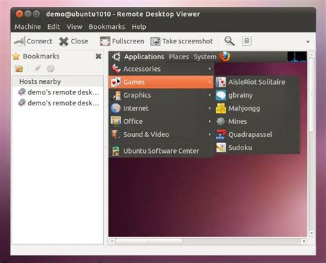 remote access to the ubuntu 10 x desktop techotopia