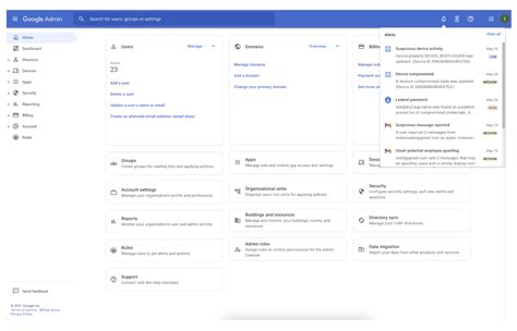 Google Workspace Updates View Alert Center Notifications Directly From