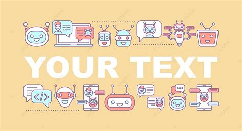 Chatbot Word Concepts Banner Assistant Bot Vector Vector Assistant