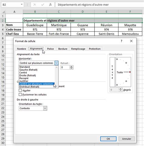 Concaténer Excel Comment Fusionner Des Cellules