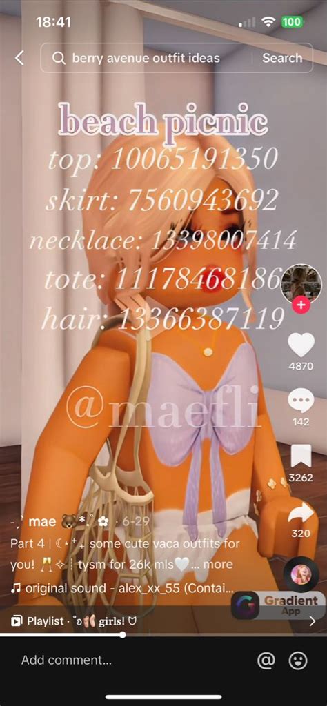 Roblox 3 Roblox Codes Role Play Outfits Picnic Outfits Coding