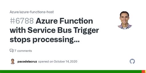 Azure Function With Service Bus Trigger Stops Processing Messages When Not Explicitly Abandoning