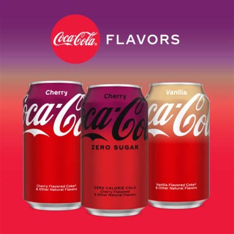 Coca Cola® Cherry Zero Sugar Soda Mini Cans 6 Pk 75 Fl Oz Smiths