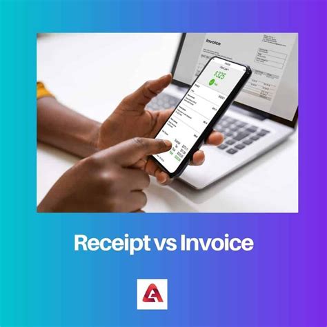 Receipt Vs Invoice Difference And Comparison