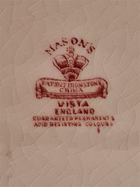 Buy Masons And Delph Pottery Plates From Brunswick Street Antiques