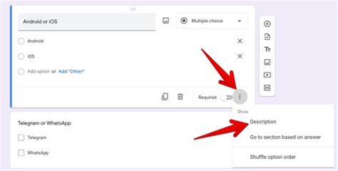 How To Add A Description To A Google Form Question Make Tech Easier
