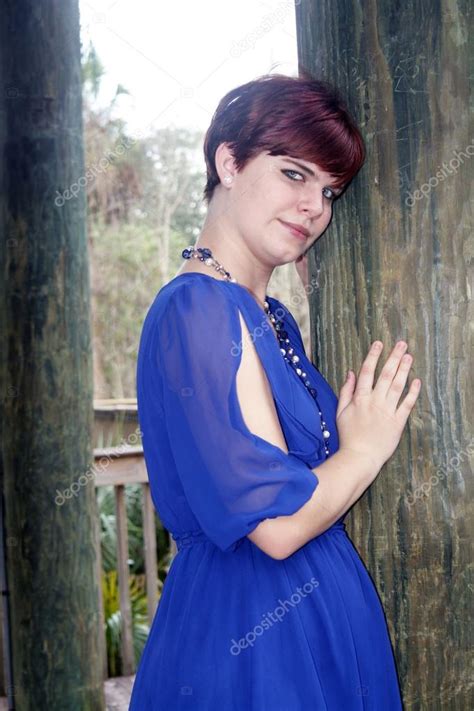 Cute Redhead Outdoors Stock Photo Csproductions