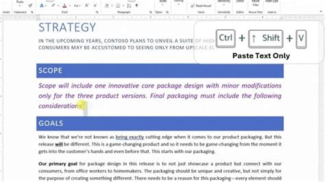 Microsoft Word Sekarang Dilengkapi Dengan Keyboard Shortcut Paste Text