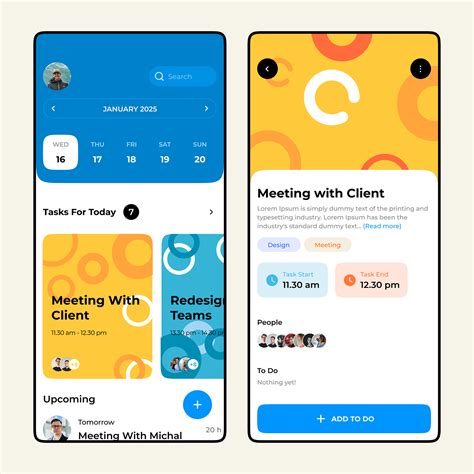 To Do Task App On Behance