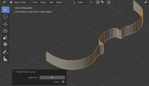 Github Scthe Meshfromcurve Blender Add On For Blender To Create Mesh Objects From Curves