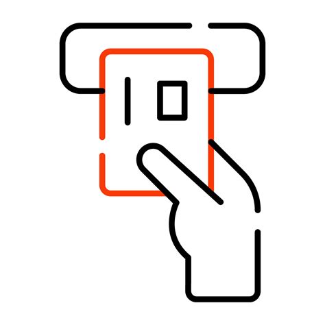 Atm Withdrawal Icon In Linear Design 41016050 Vector Art At Vecteezy