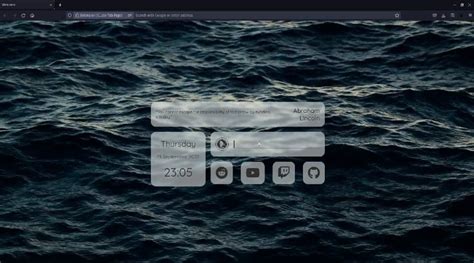 A Startpage That Gives A Peaceful Feeling Built With Vue Js